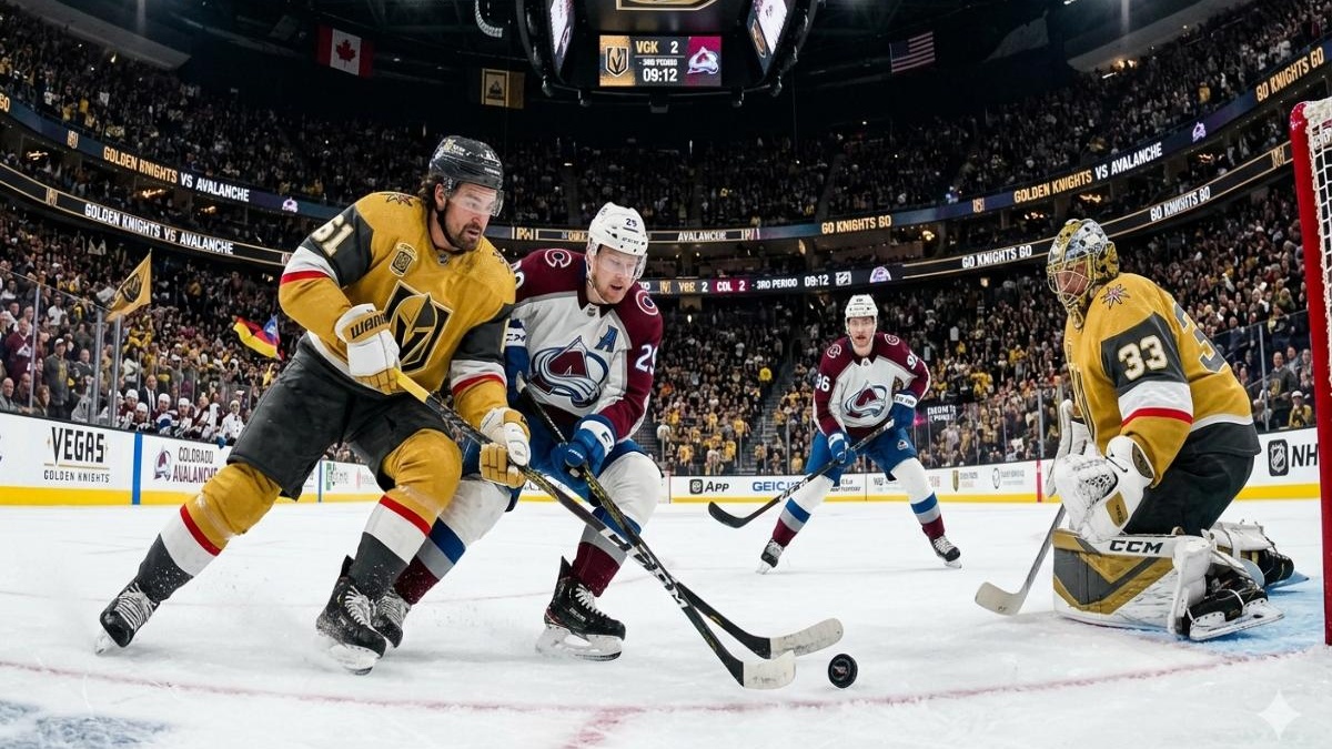 Golden Knights shut out Avalanche in Game 4 to capture Western ...