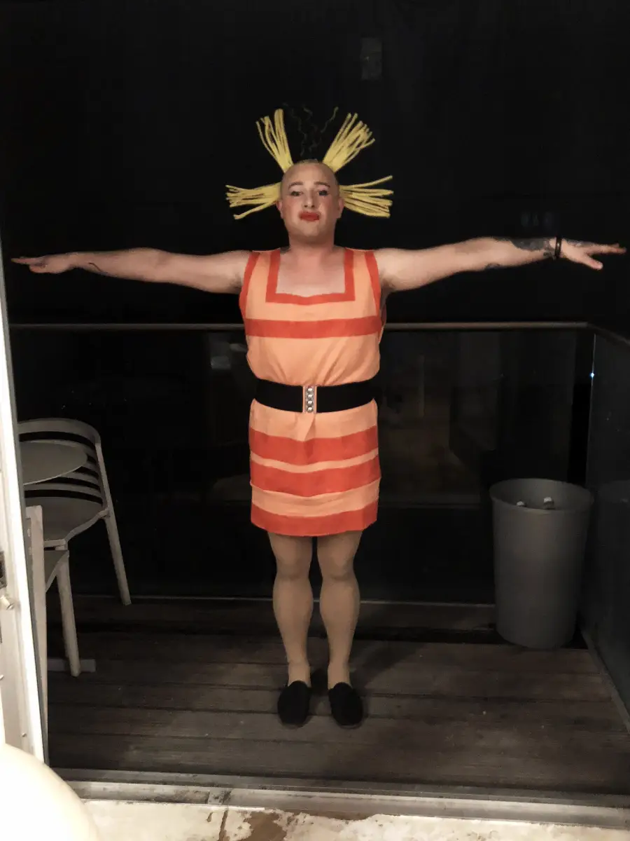 20 people who dressed up for a costume party and deeply committed to ...