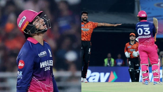 Vaibhav Suryavanshi stands frozen on pitch after missing fastest IPL ...