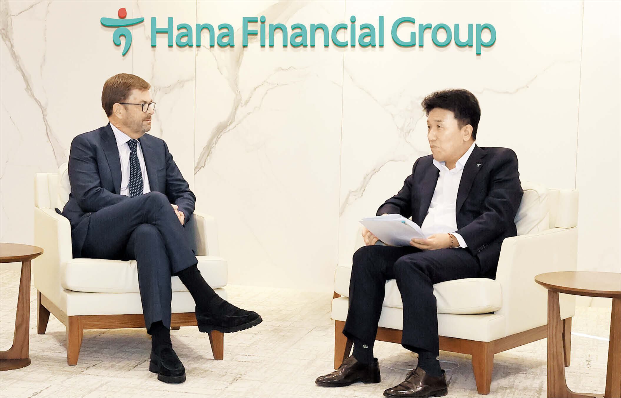 Hana Financial Group collaborates with global partners to develop ...