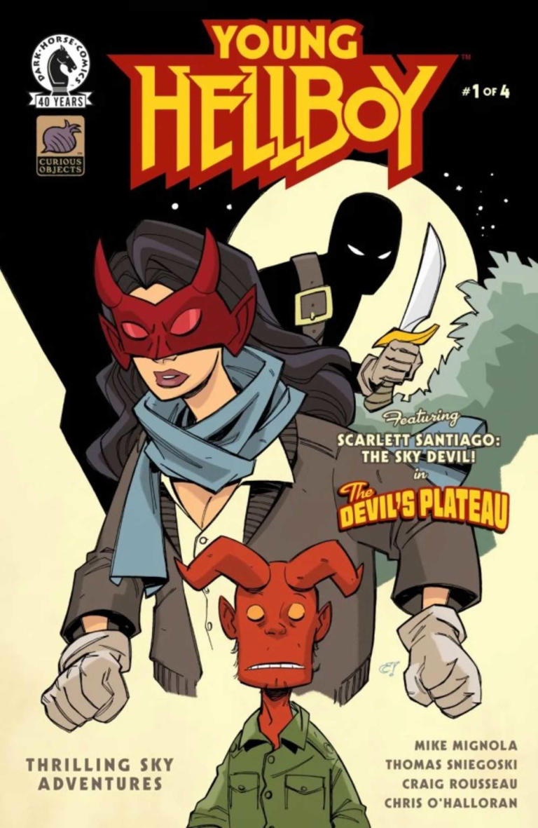 Hellboy returns in new 4-part series, finally exploring the missing ...