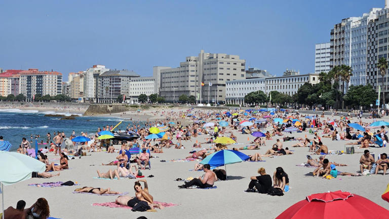 A Coruña alcanzará el pico de calor este miércoles con máximas de 30 ºC ...
