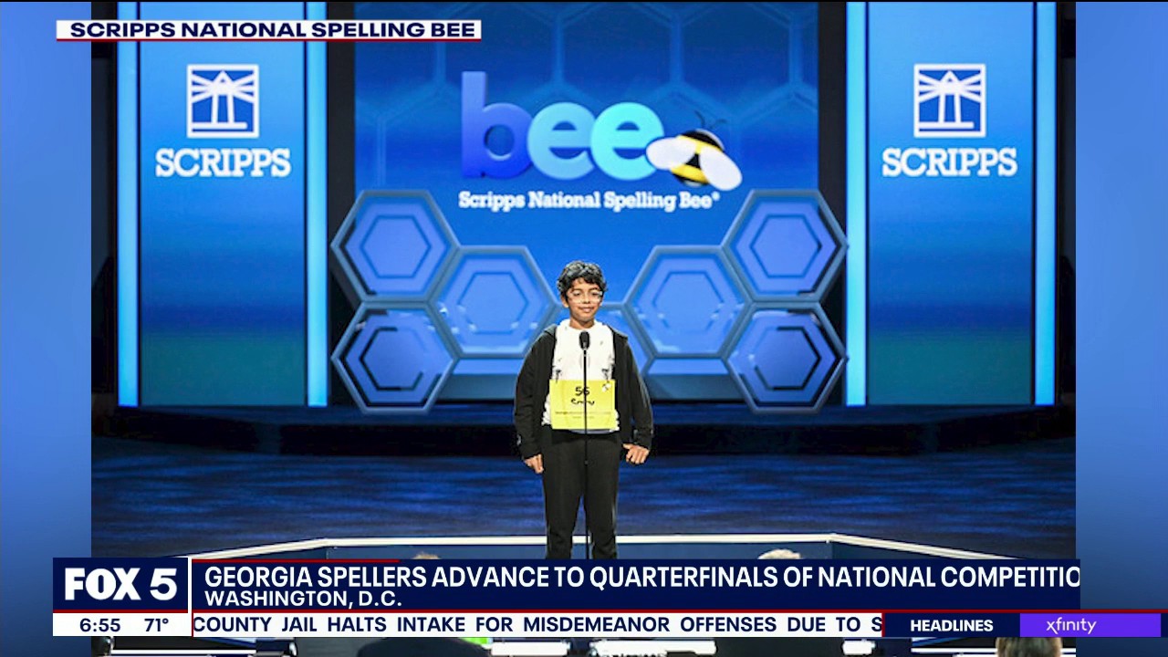 Georgia spellers advance in spelling bee competition