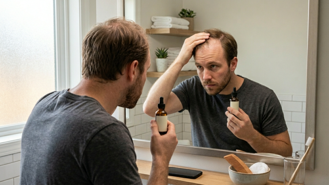 Minoxidil vs. rosemary oil: Can a kitchen supplement actually promote ...
