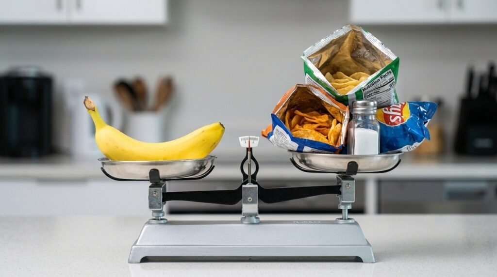 How does a regular banana diet affect your blood pressure?