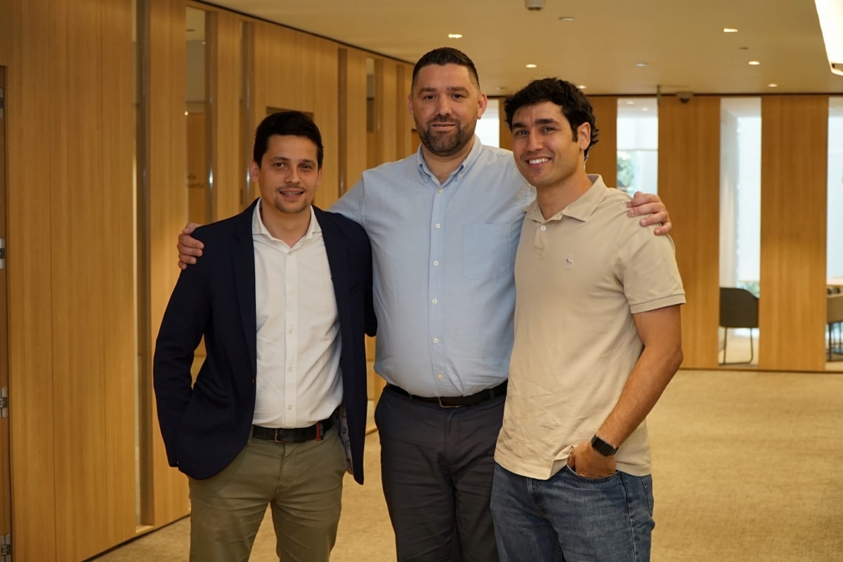 Manuel Hernández (La Boca Te Lía), Juan Poveda (Twin Freaks) y Alberto ...
