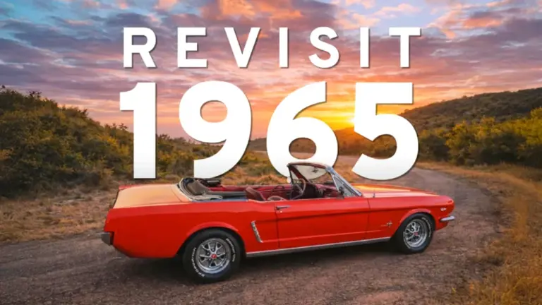 1965 Ford Mustang convertible sweepstakes celebrates classic American ...