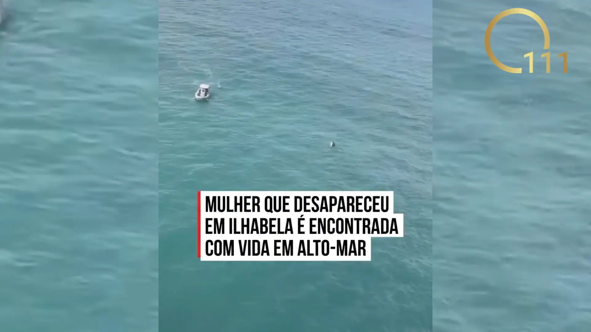 Mulher que desapareceu em Ilhabela é encontrada com vida em alto-mar