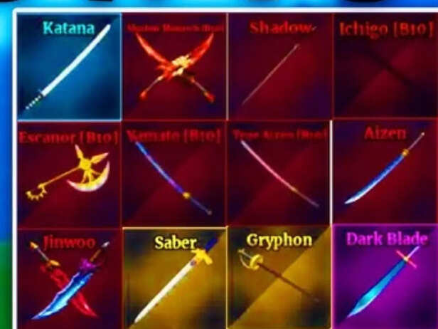 Every sword in Sailor Piece explained from katana to atomic