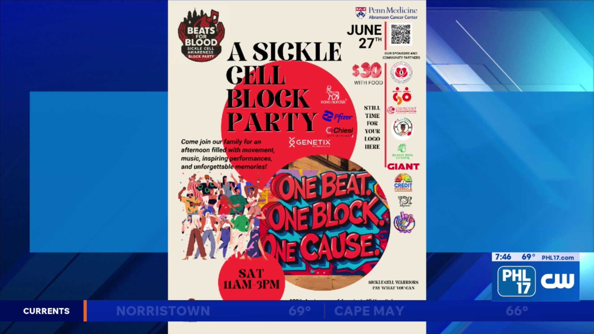Sickle cell awareness | PHL17 morning news