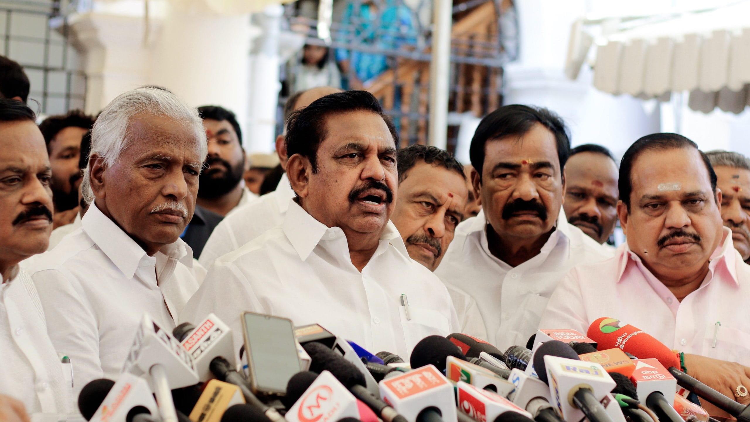 AIADMK mutiny ebbs as Velumani-led rebel MLAs back EPS as floor leader ...
