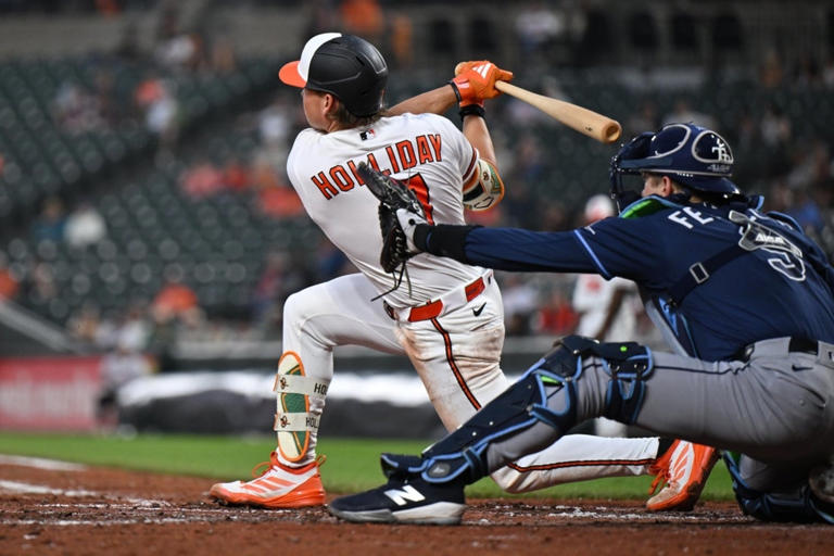 Orioles look to sweep Rays to start long stretch vs. division teams