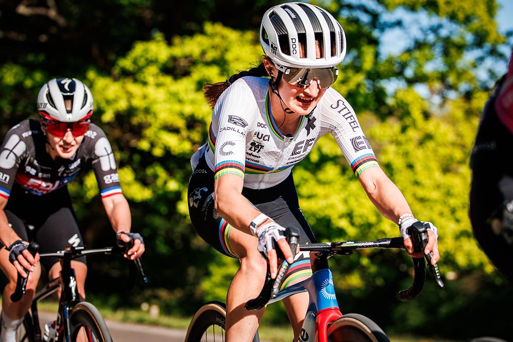 EF Education-Oatly and world champion Magdeleine Vallieres go stage ...
