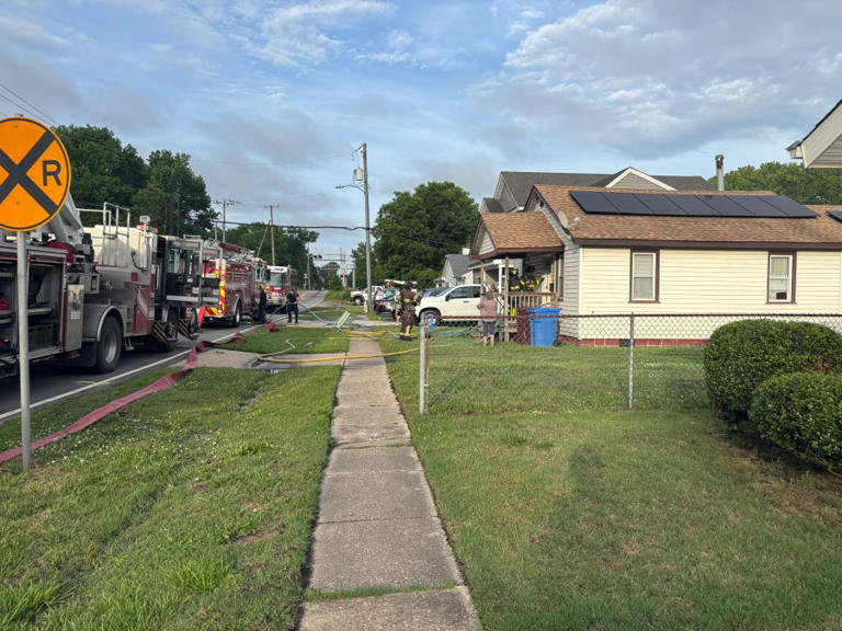 CFD: 2 displaced after residential structure fire on Portlock Road