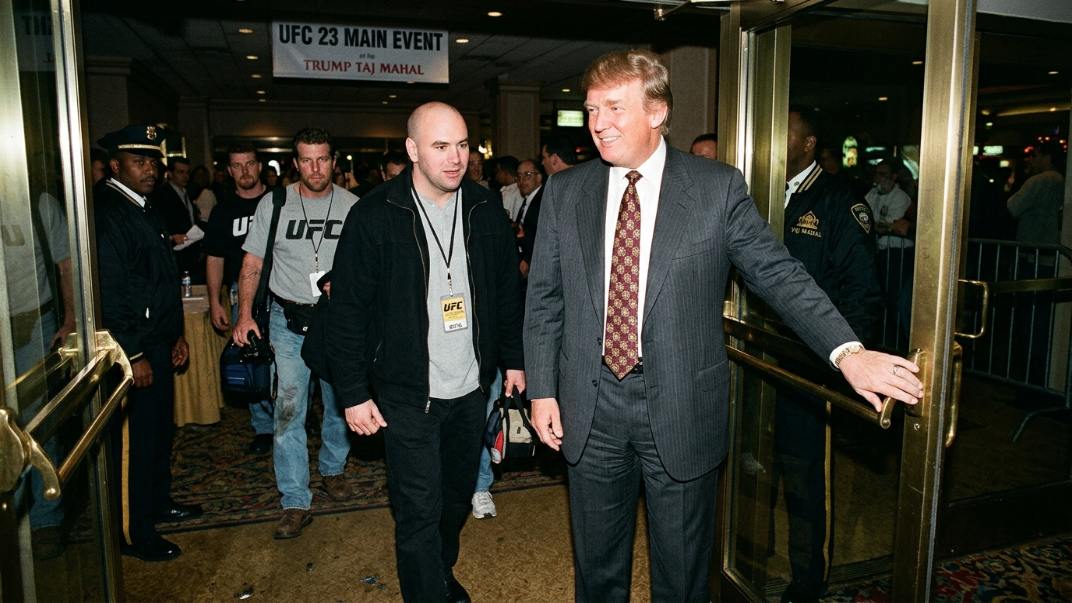 Donald Trump saved the UFC from collapse in the 1990s
