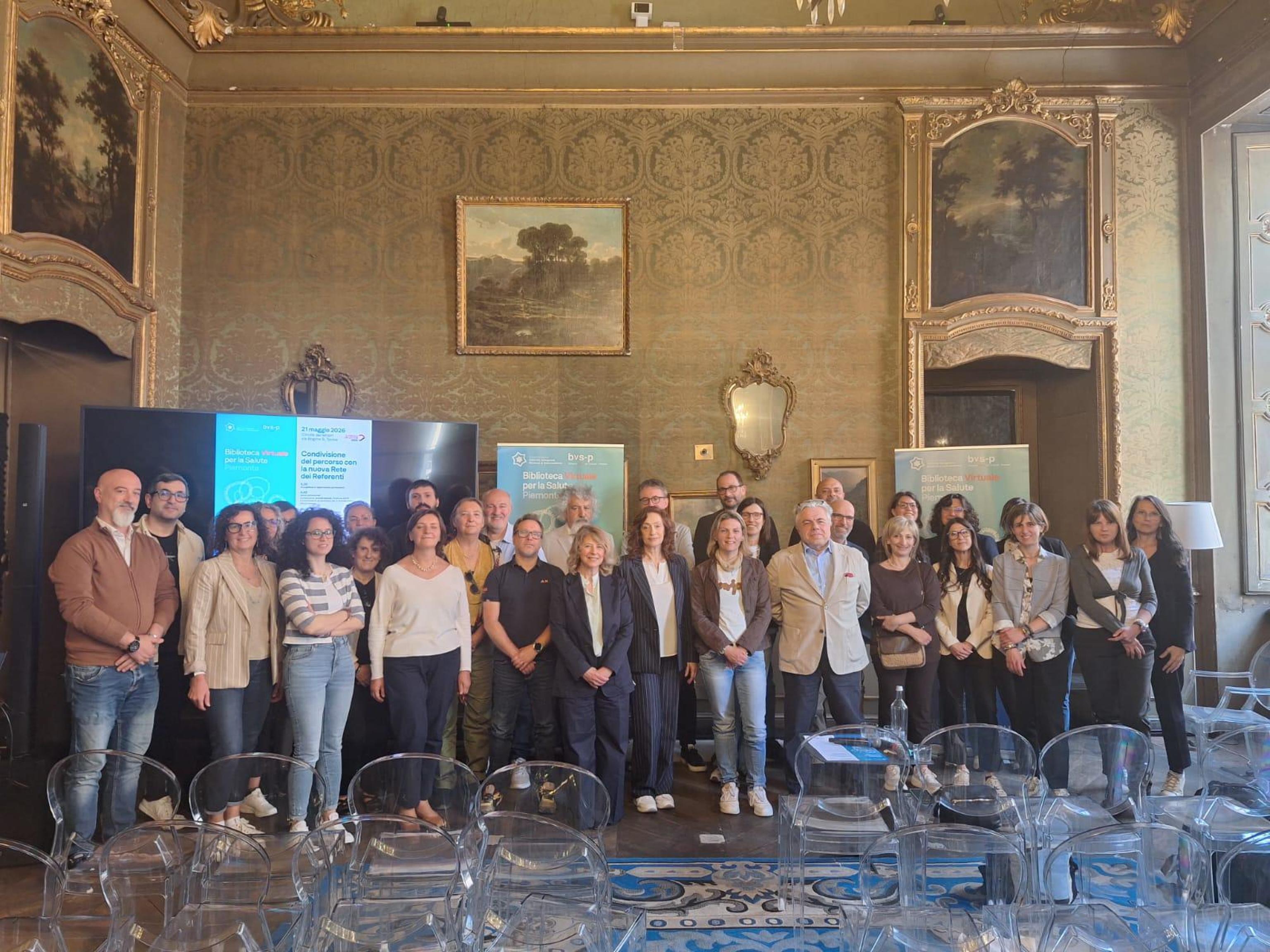 Biblioteca virtuale salute del Piemonte, rinnovata rete dei referenti