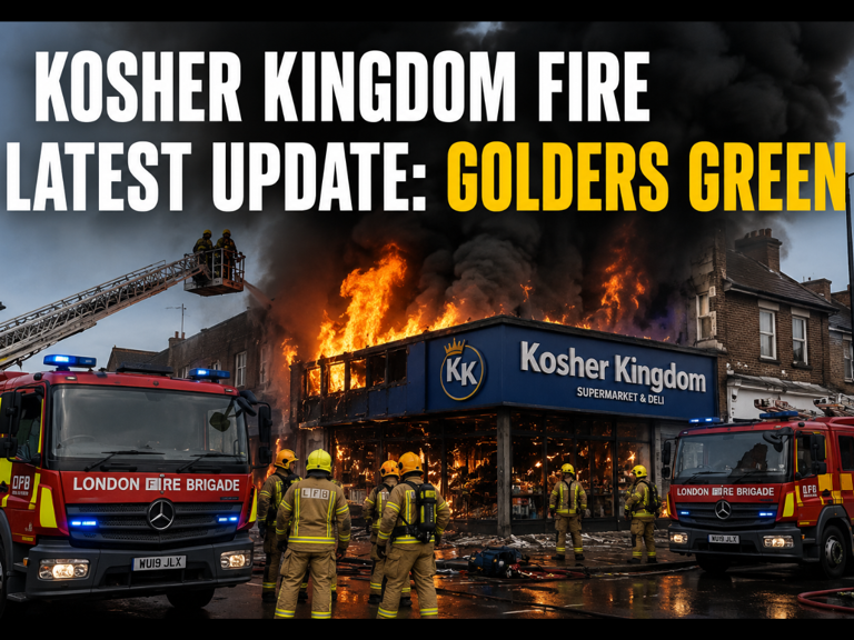 Kosher Kingdom fire latest update: Golders Green supermarket blaze ...