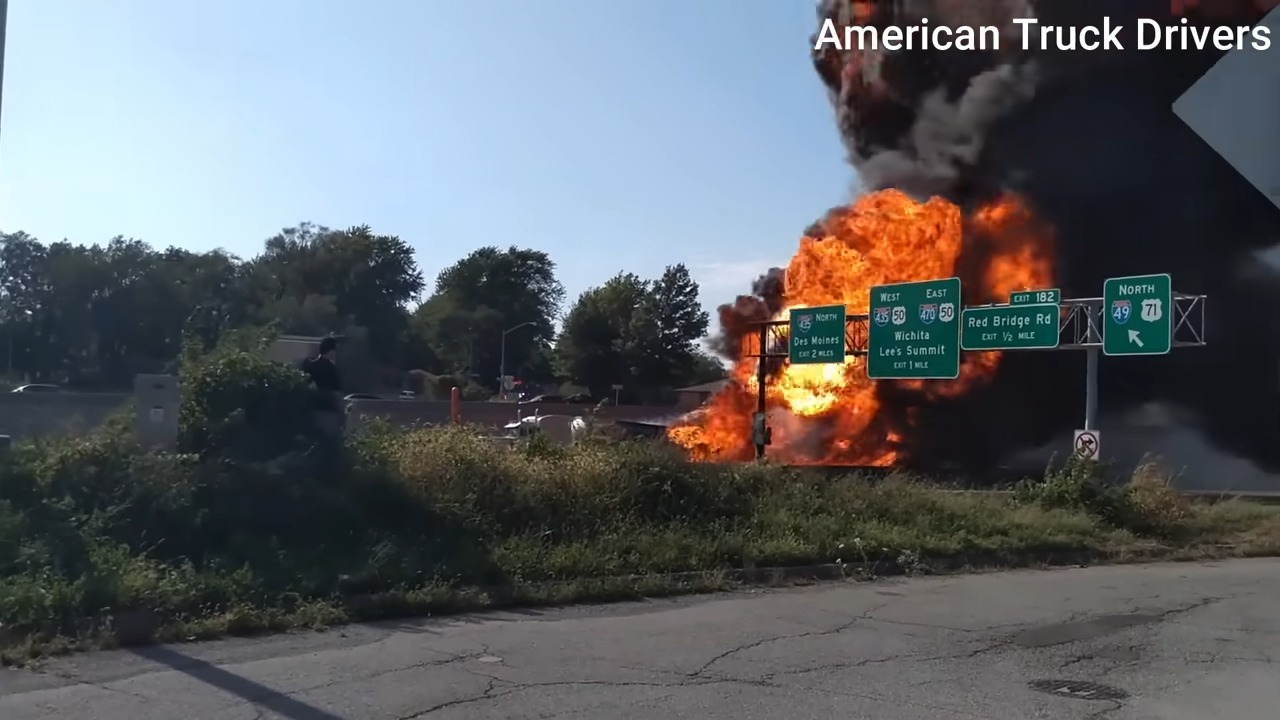 The fuel tanker was ready to blow - but traffic was still nearby, "This ...