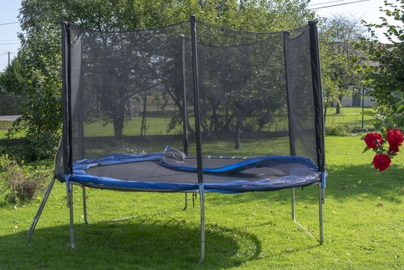 Warning issued to anyone with trampoline in garden