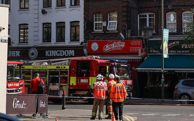 Fire ravages major kosher supermarket in London’s Golders Green ...