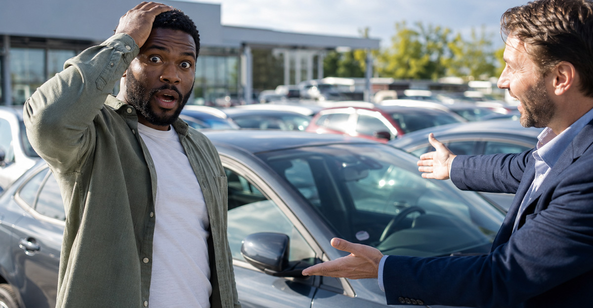 I wanted to buy a used car off the lot, but was stopped by insurance ...