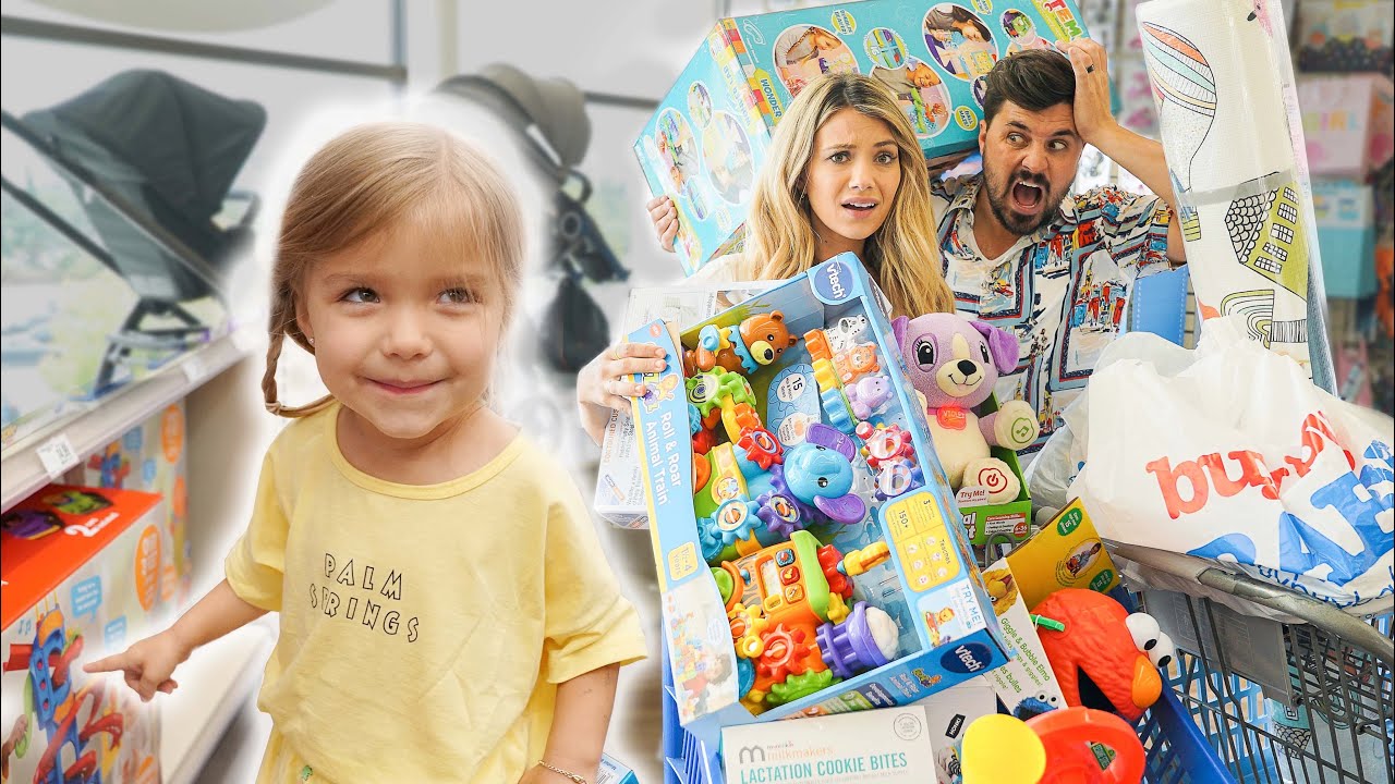 Parents buy every single item their young twins touch