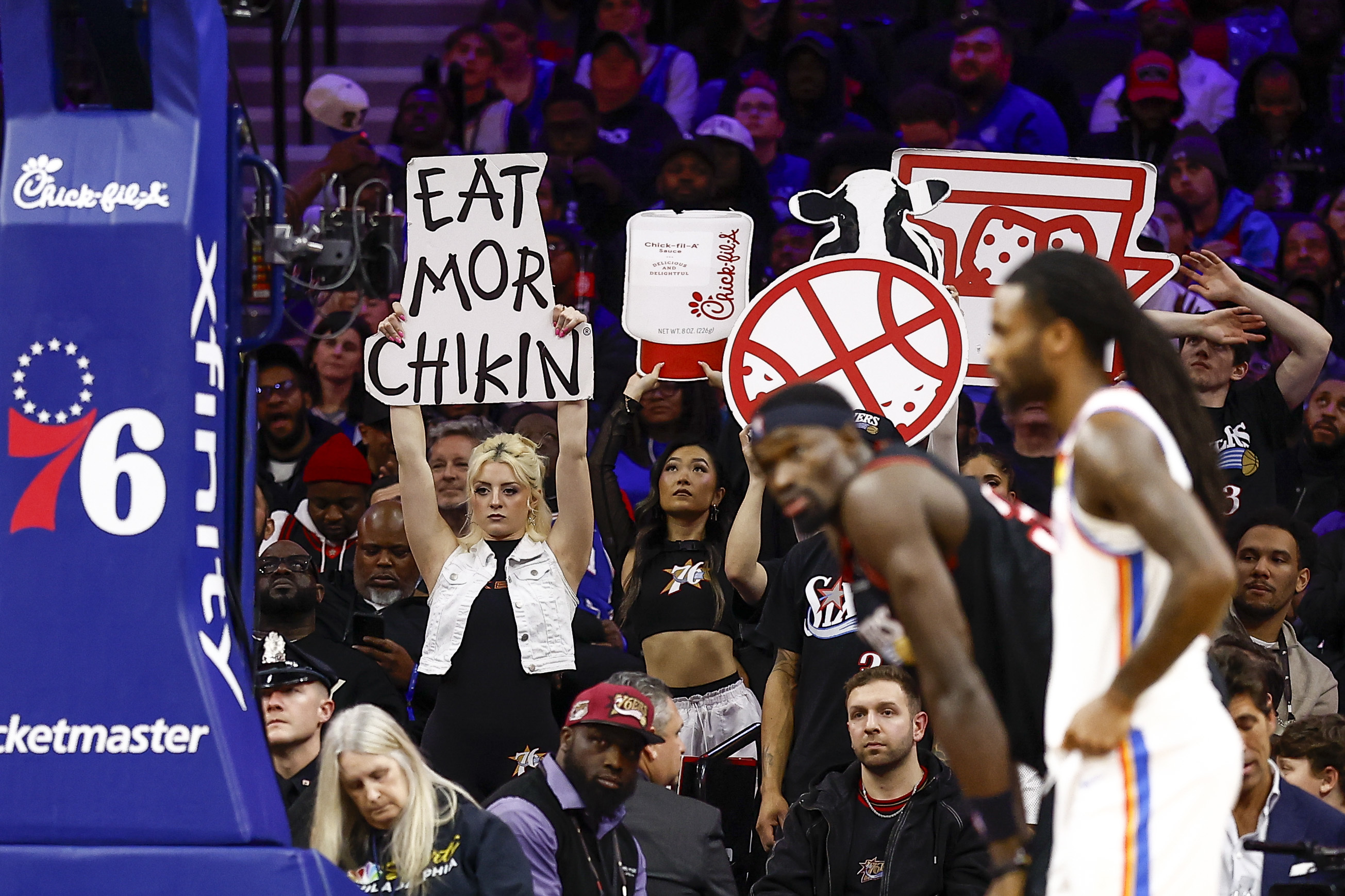Sixers fans claimed over a million Chick-fil-A nuggets in the team’s ...
