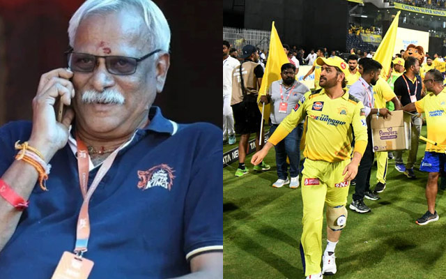 'MS Dhoni's CSK future depends on him alone' - Team CEO Kasi ...