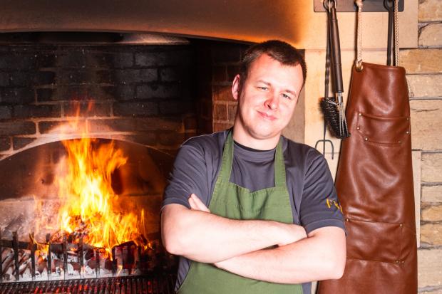 Meet the head chef at this Cumbrian spa who cooks over an open flame