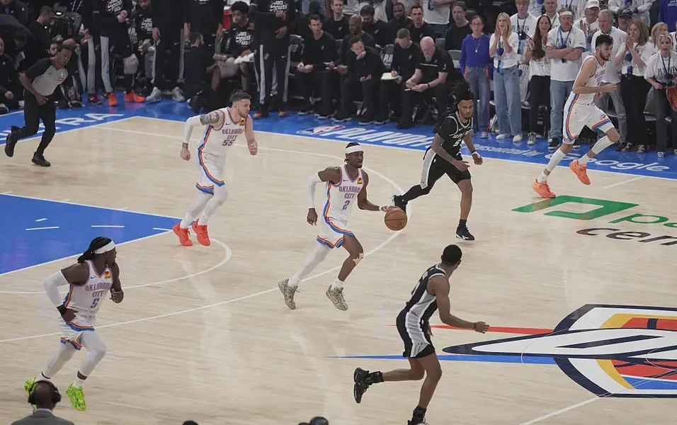 Thunder lead series 3-2 after Game 5 officiating dispute