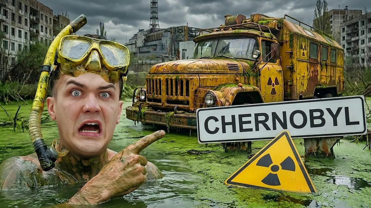 Creepy things we discovered at a radioactive lake in Chernobyl!