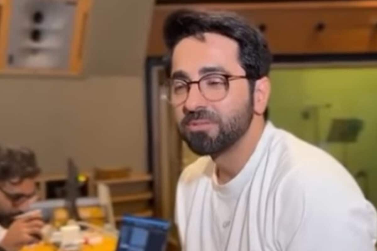 Pati Patni Aur Woh Do: Ayushmann Khurrana shares BTS video of recording ...