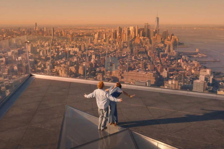 “Two Strangers” stars Christiani Pitts and Sam Tutty soar above NYC in ...
