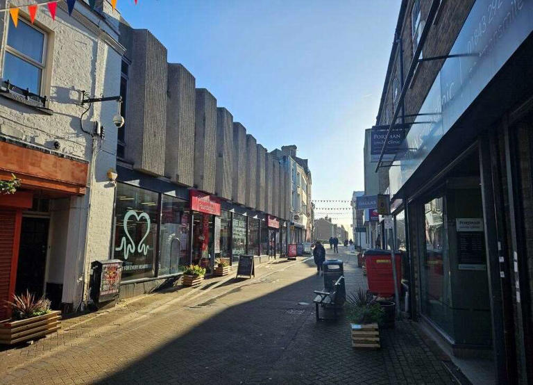 Margate British Heart Foundation site on market with flats plan