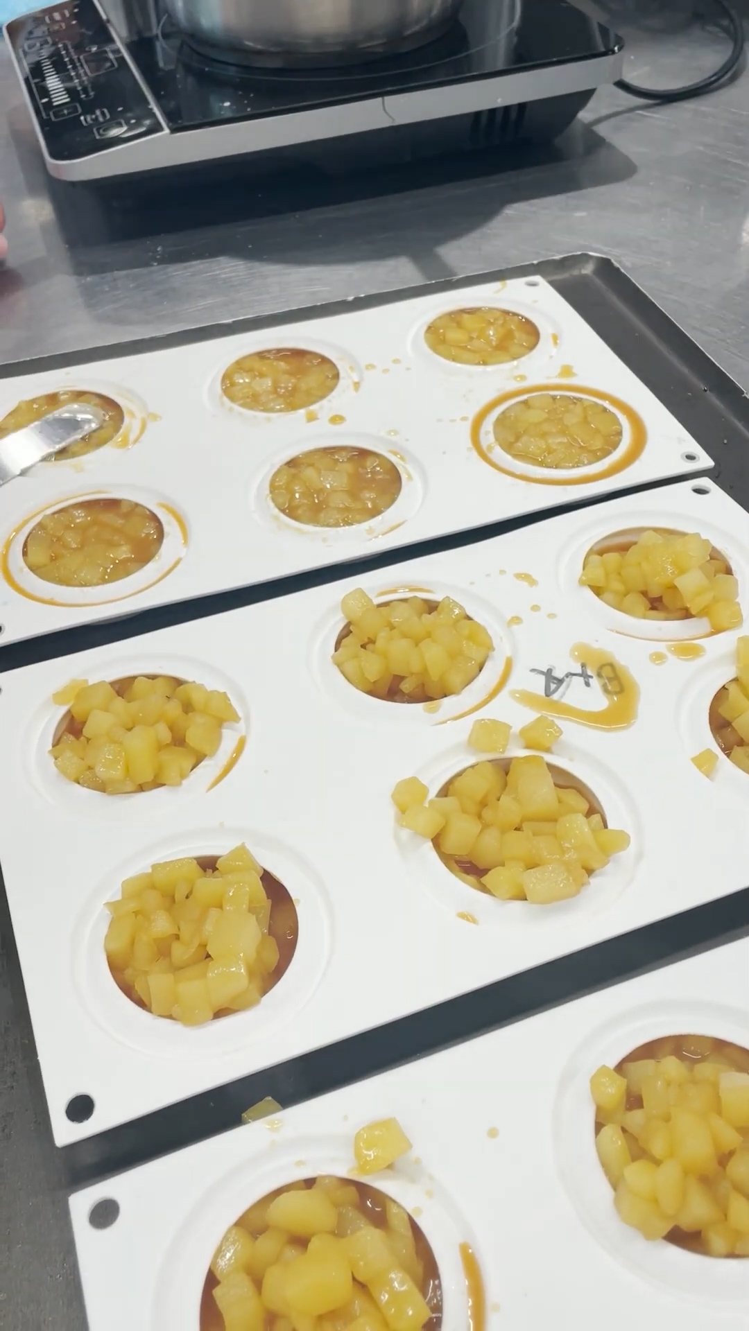 Learning to plate desserts like a fine dining restaurant