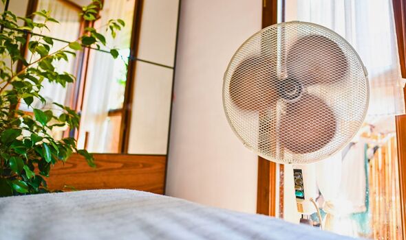 Fans work better to keep rooms cool on hot days if you place a simple ...