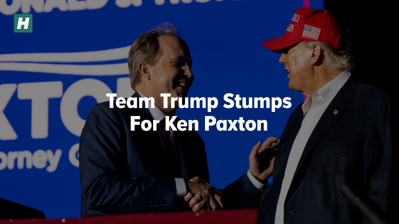Team Trump stumps for Ken Paxton
