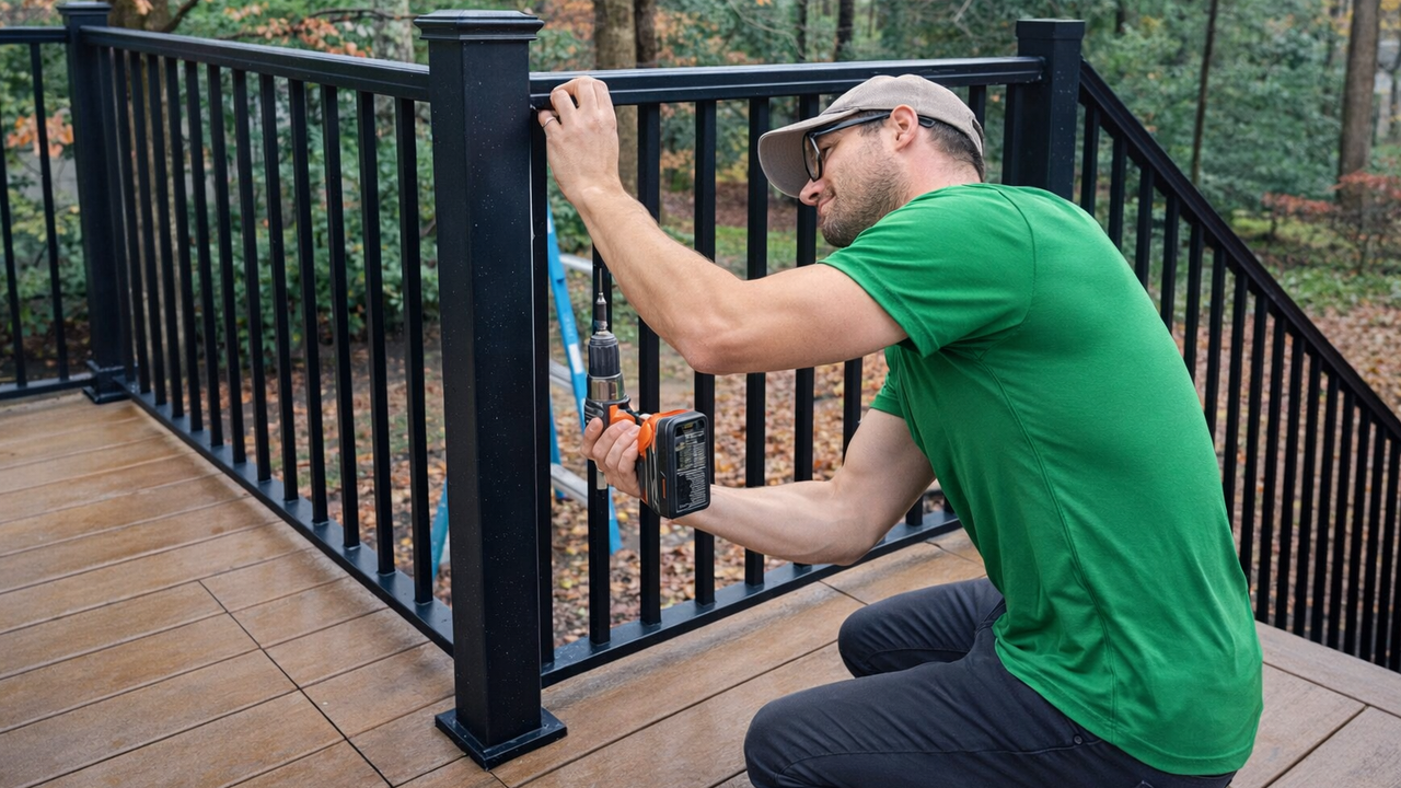 Stop wasting time on railings built the slow, painful way