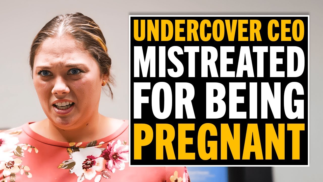 Undercover CEO faces discrimination for being pregnant