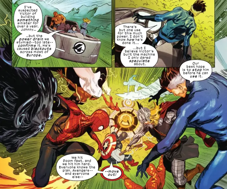 Doctor Doom wanted to stop fascism, but Reed Richards stopped him