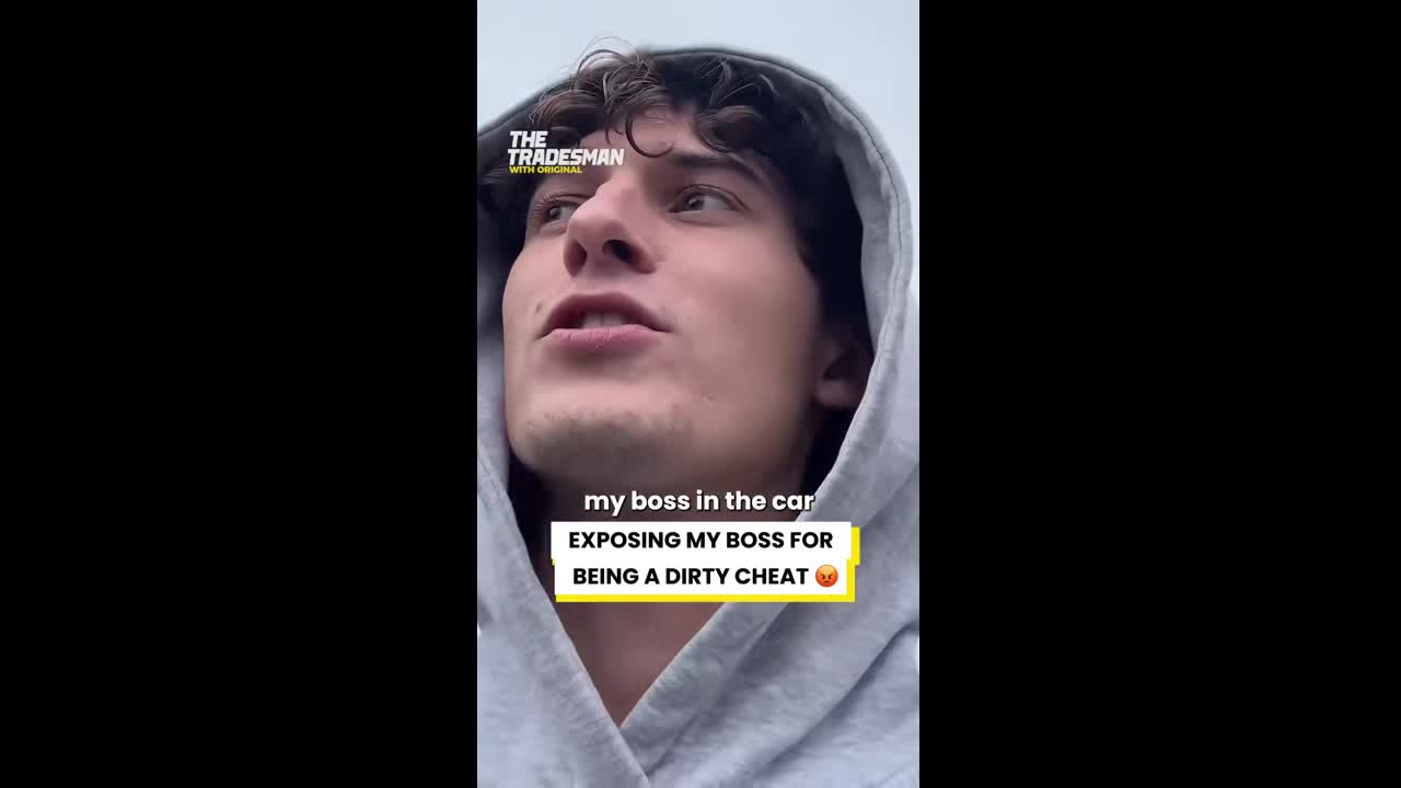 Exposing my boss for being a dirty cheat