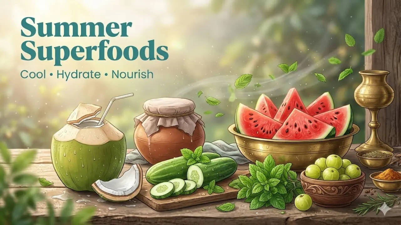 Summer superfoods: What to eat to keep your body cool and hydrated
