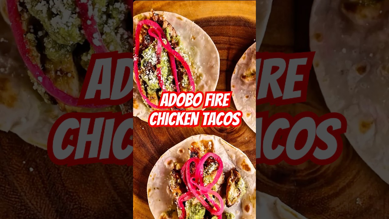 Cook flavorful chicken tacos packed with smoky barbecue spice