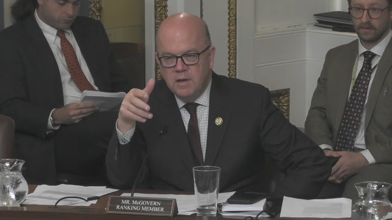 'There's money for ballrooms': Jim McGovern blasts GOP colleagues ...