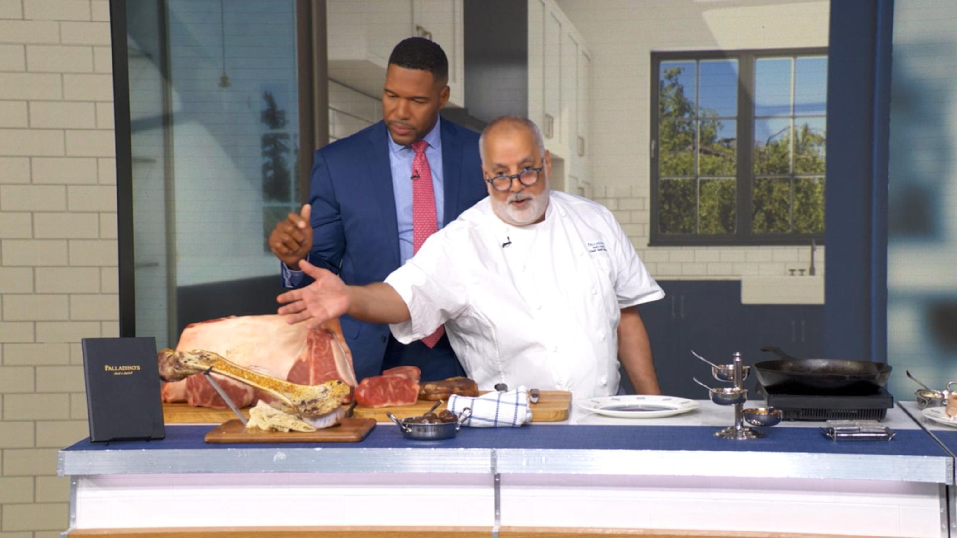 Chef Sam Hazen shares Michael Strahan's favorite steak recipe