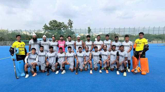 Indian men's hockey team announced for FIH Pro League European tour