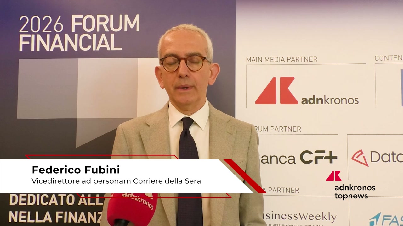Financial Forum 2026: Fubini (Corriere della Sera), 'AI trasforma ...