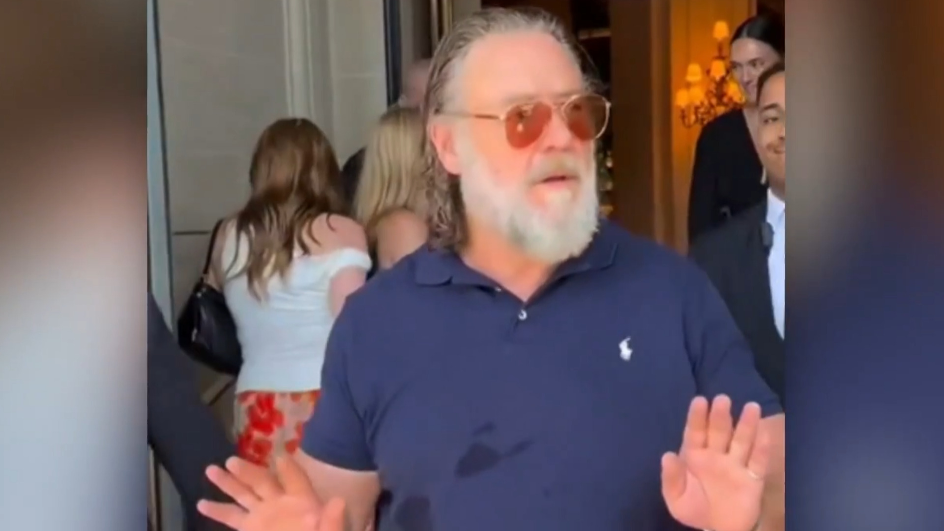 Russell Crowe hits back after viral confrontation