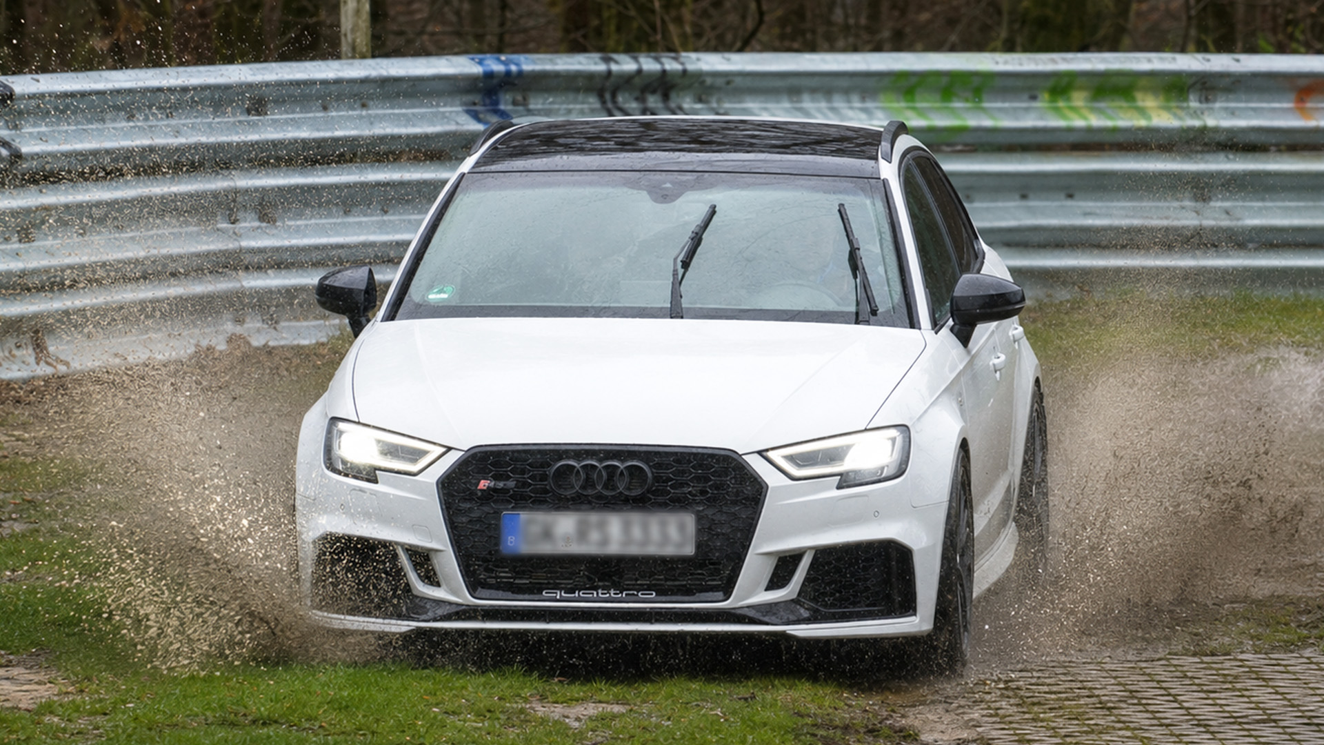 Extreme wet Nürburgring conditions create pure chaos for fast drivers ...