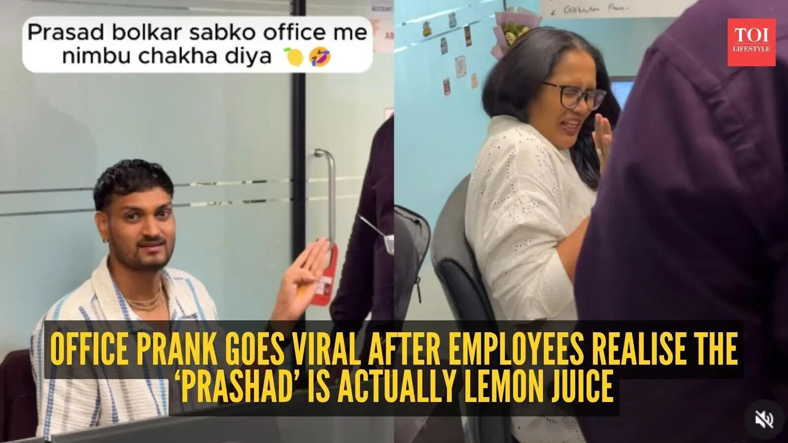 'Sabka software reset ho gaya': Office prank goes viral after employees ...